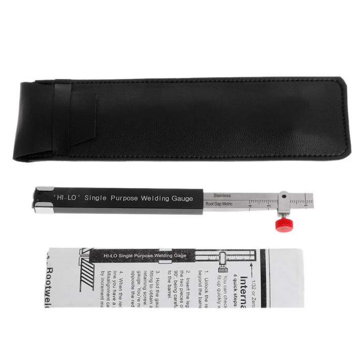 HI LO Welding Gage Internal Single Purpose Gauge Welding Ruler Root ...
