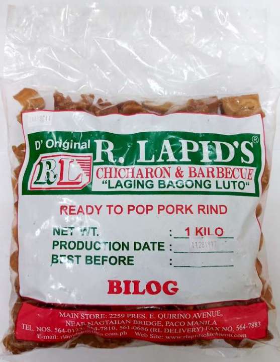 Ready-to-Pop Pork Chicharon Bilog Pellets (1 kilo) | Lazada PH