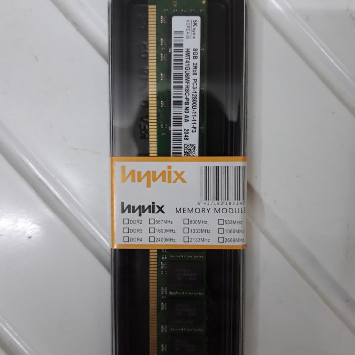 RAM HYNIX 8GB DDR3 PC12800 RAM PC | Lazada Indonesia