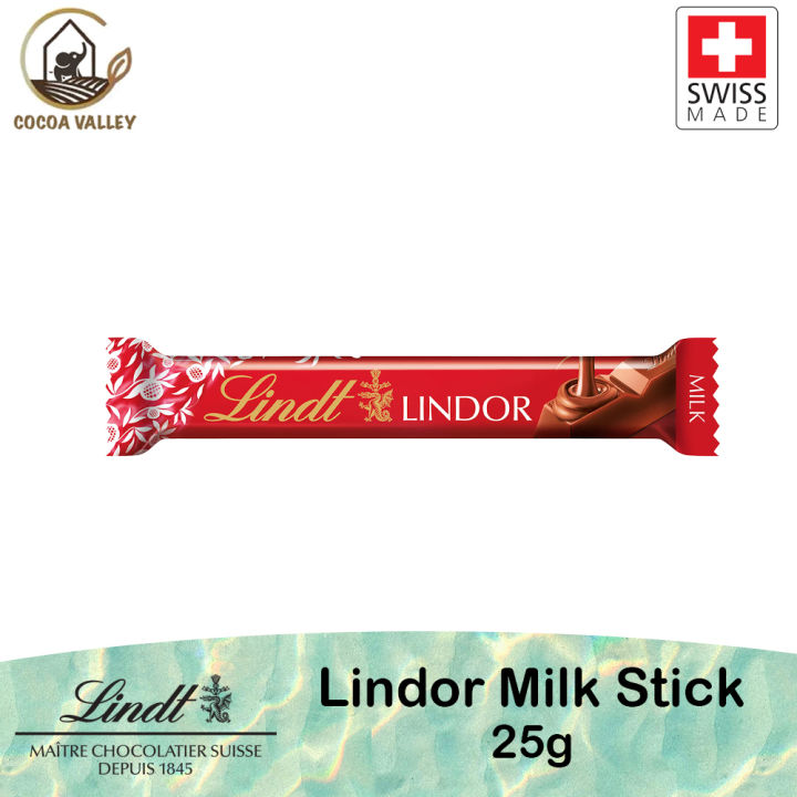 Lindt Lindor Milk Stick 25g (Swiss Made) | Lazada
