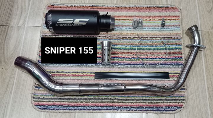 SNIPER 155 FULL EXHAUST SYSTEM SC PROJECT | Lazada PH