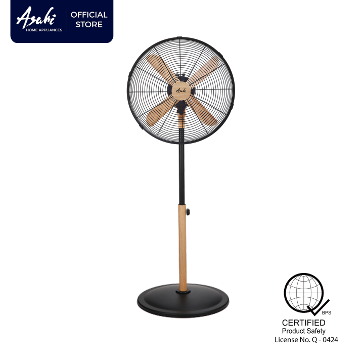 Asahi XF 6077 Wood Series Stand Fan 16 inches | Lazada PH
