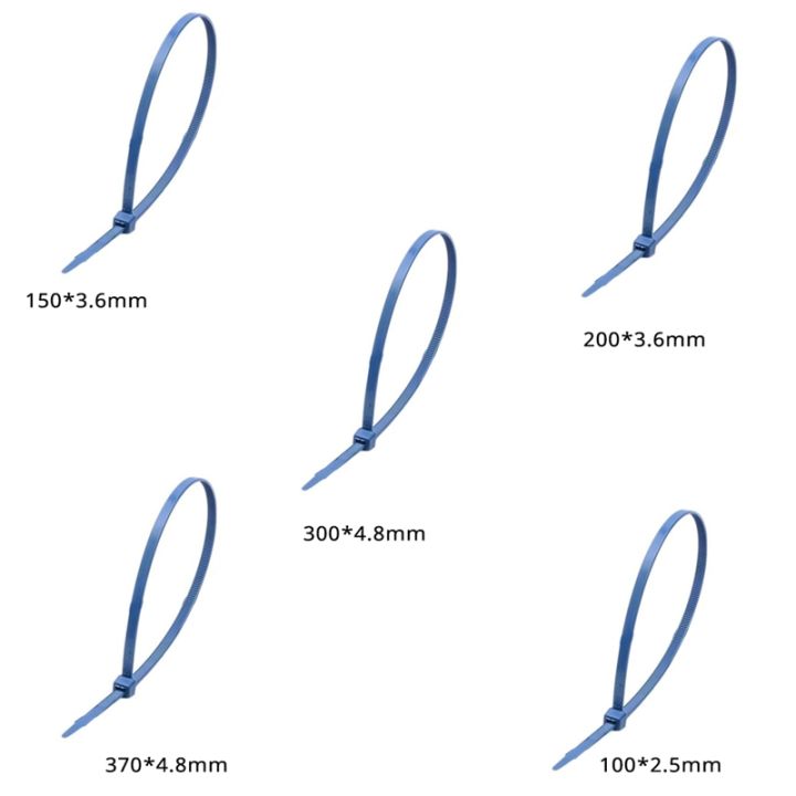 Metal Detectable Cable Tie, Metal Detectable Zip Ties Blue Zip Ties ...