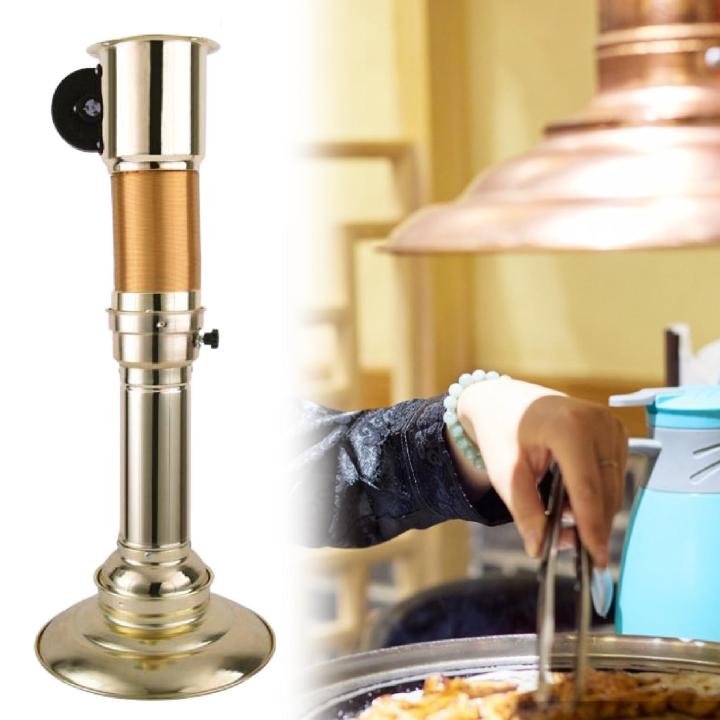 Aayang BBQ Exhaust Pipe with Control Valve Chimney Stretching Upper ...