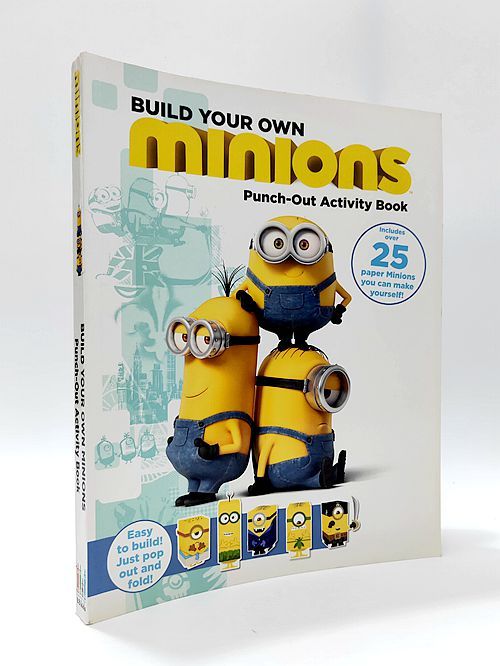 Minions: build your own minion punch out activity book paperback ...