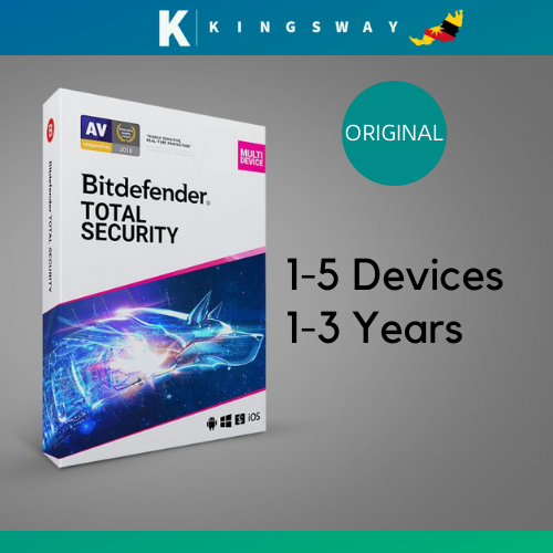 Bitdefender Total Security Antivirus 2021 | Genuine Subscription | Up ...