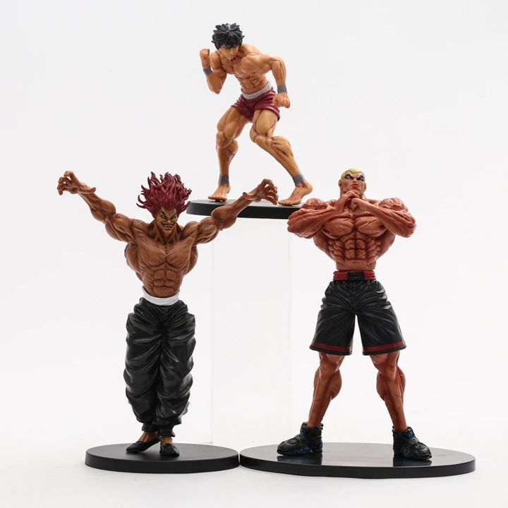 Baki Hanma Anime Figure Baki the Grappler Action Figure Biscuit Oriba ...