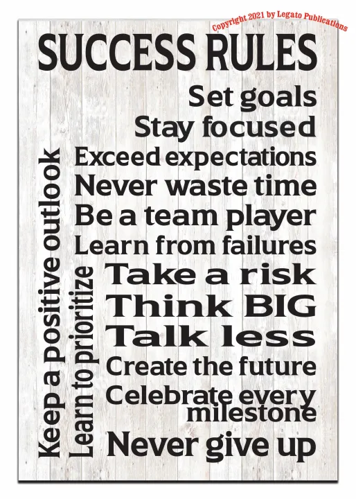 Business Success Bible Verse Wooden Wall Decor | Rustic Christian Quote ...