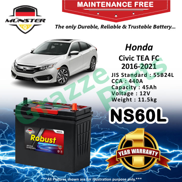 Battery for honda civic store