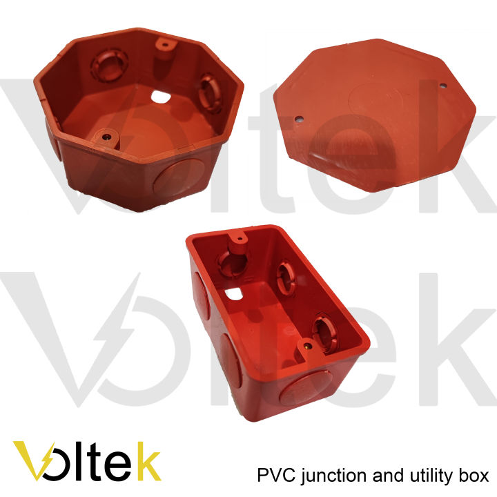 Junction box, utility box and junction box cover Pvc plastic for ...