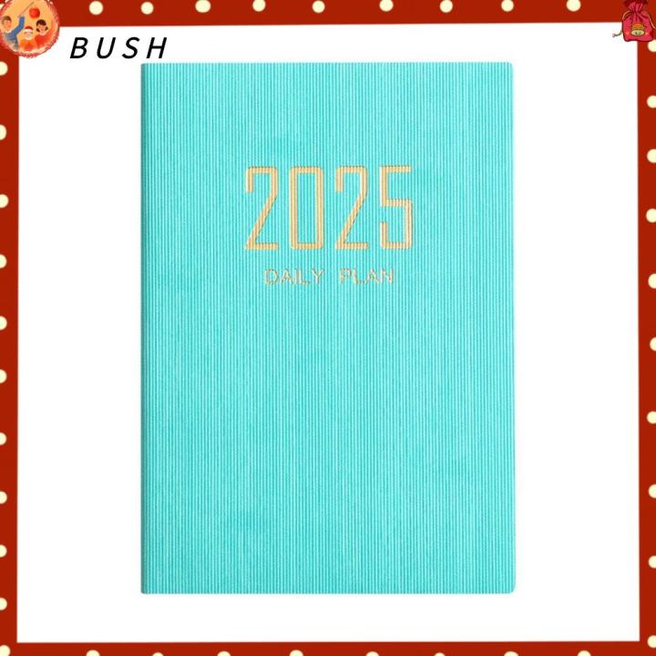 BUSH A5 สมุดวาระปี2025 พร้อมปฏิทิน สิ่งที่ต้องทำ สมุดบันทึกวางแผนราย ...