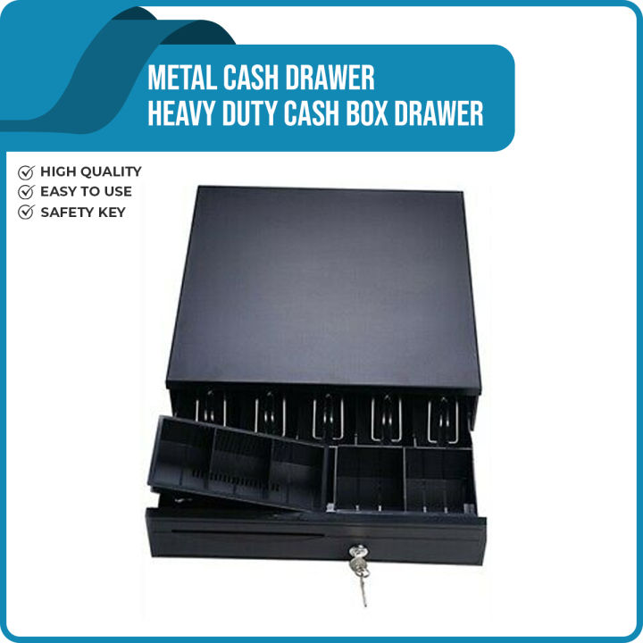 POS Cash Box Drawer Manual and Automatic POS System 5 , 4 Bills 5 Coins ...