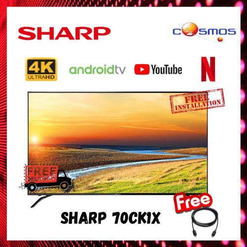 [INSTALLATION] Sharp 70 inch 70CK1X 4K UHD ANDROID TV The X4 Engine ...