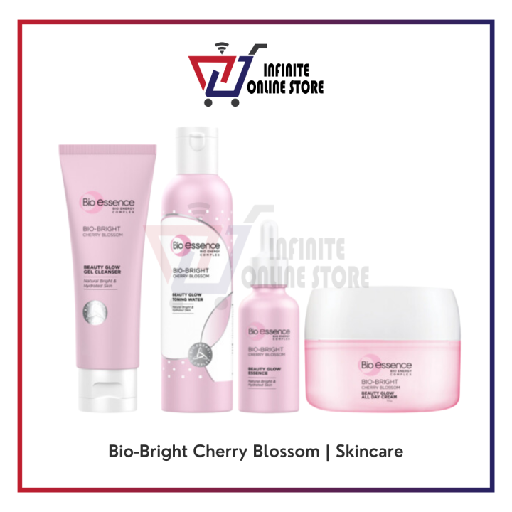 BIO-ESSENCE Bio-Bright Beauty Glow Cherry Blossom Series Skincare ...