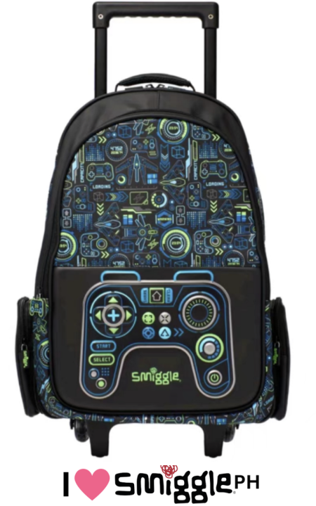 SMIGGLE VIRTUAL GAMER TROLLEY BACKPACK authentic - back to school ...