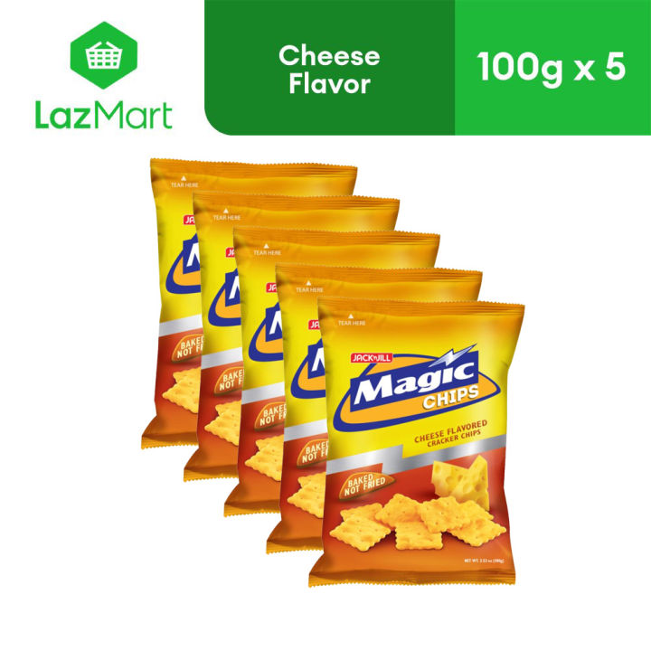 Magic Chips Cheese Big Pack 100g - Pack of 5s | Lazada PH