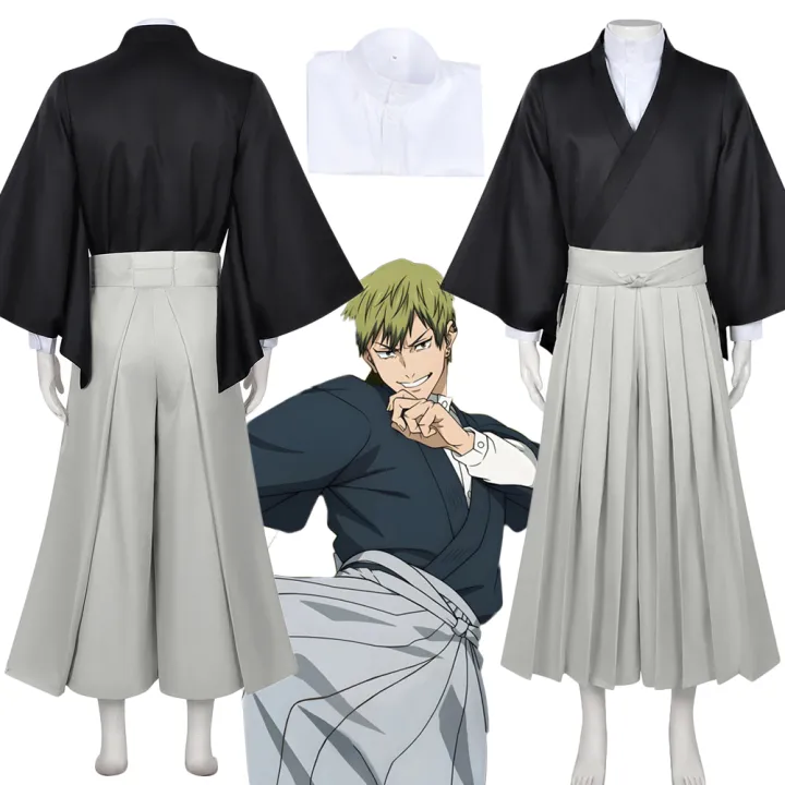 Anime Jujutsu Of Kaisen Zenin Naoya Cosplay Kimono Costume Clothes Set ...