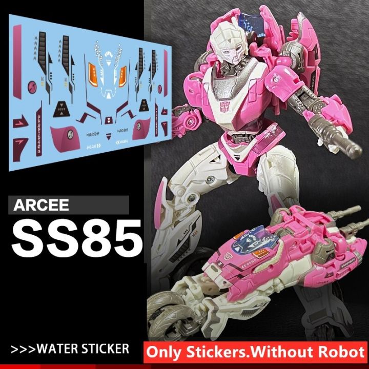 Water Sticker Upgrade Kit For Transformation SS85 Arcee Class D Action ...
