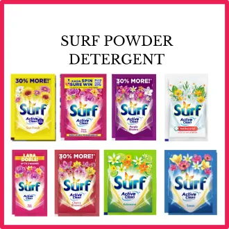 Surf laundry liquid detergent powder | Surf rose fresh | surf cherry ...