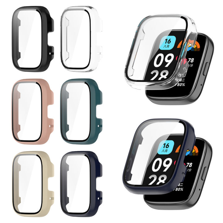 Hard PC Case+Tempered Glass Film Shell full Cover Screen Portector for ...