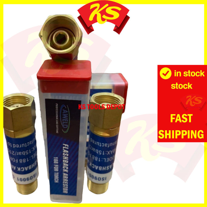 Oxygen / Acetylene Flashback Arrestor Aweld | Lazada