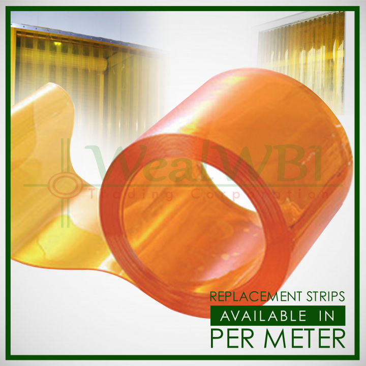 PVC Strip Curtain - Yellow Anti Insect (Per Meter) | Lazada PH