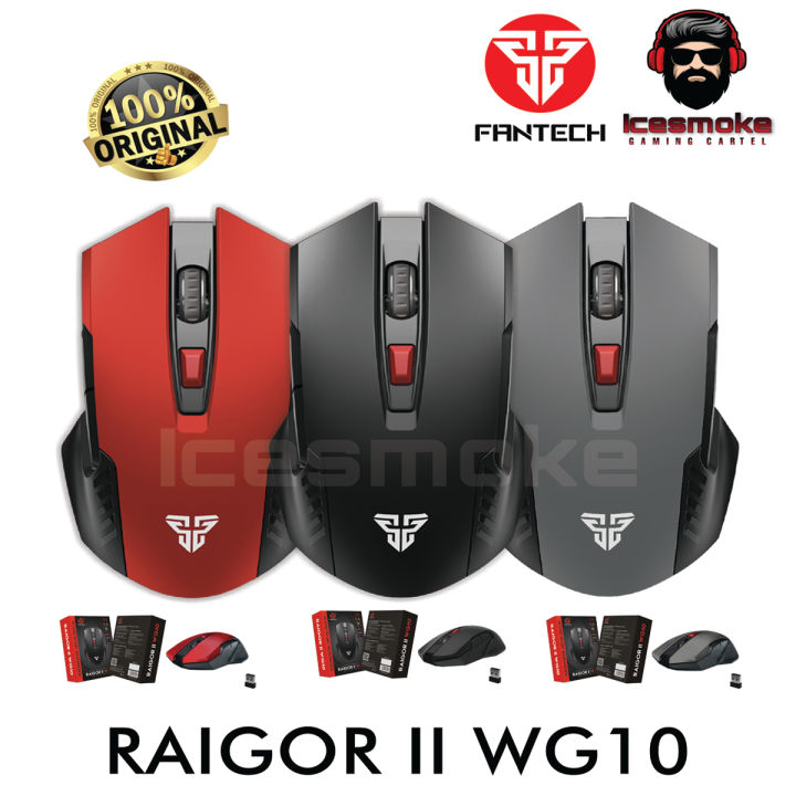 Authentic Fantech WG10 Raigor II Wireless Mouse | Lazada PH