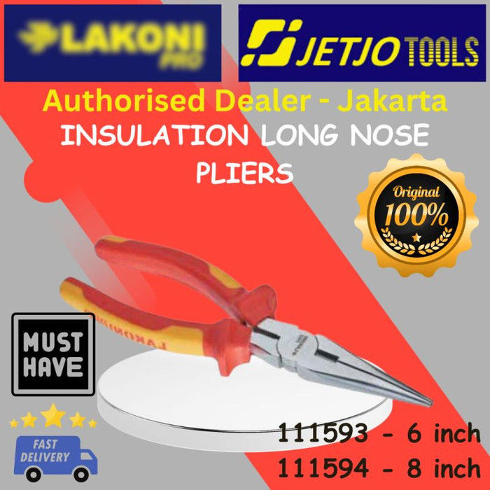 JETJO TOOLS LAKONI PRO TANG LANCIP LISTRIK 8" 111594 | Lazada Indonesia
