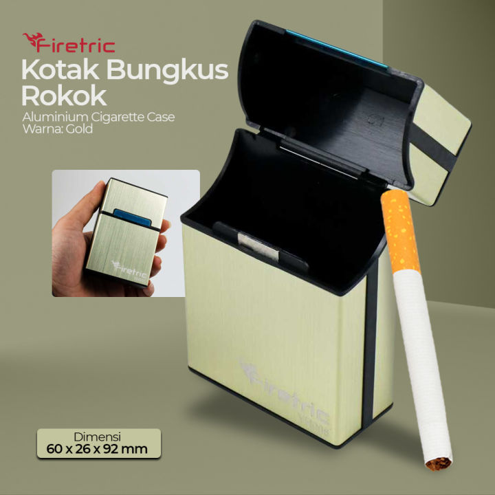 Firetric Kotak Bungkus Uddudd / Rokkkokkk Elegan Aluminium Case - YH006 ...
