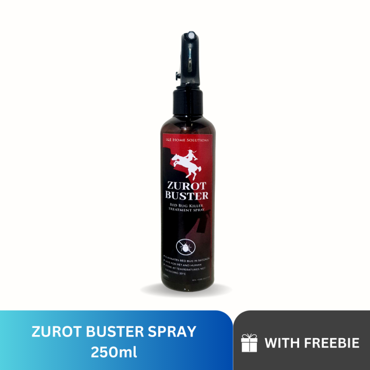 ORIGINAL Zurot Buster BedBug / Surot Killer Spray (250 ML), BEST FOR ...