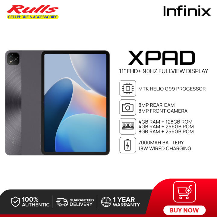 Infinix XPAD Tablet | 4GB+128GB/4GB+256GB Wi-Fi / 8GB+256GB Wi-Fi + LTE ...