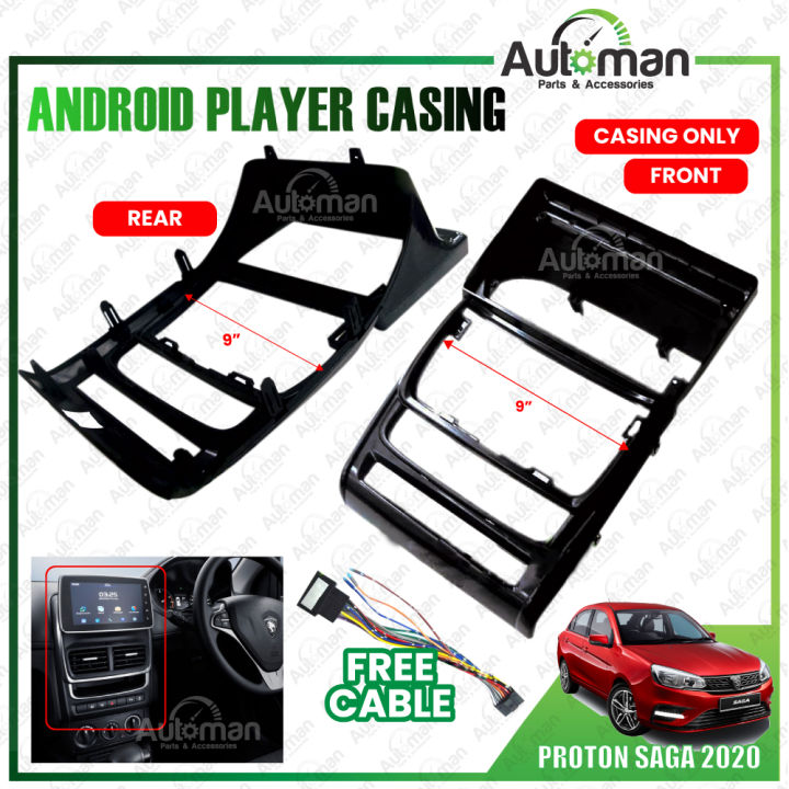 Casing Android Proton Saga VVT Facelift 2019 - 2021 Dashboard Audio ...