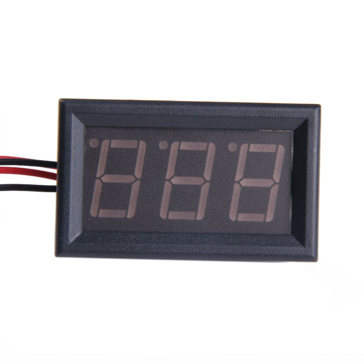 Digital DC Ammeter 20A Red LED Panel Amp Meter Digital Electricity ...