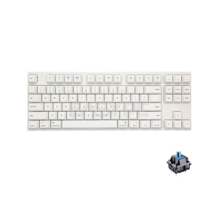 Varmilo VA87Mac-Mechanical Keyboard/White LED/Wired/87 Keys/Mac OS ...