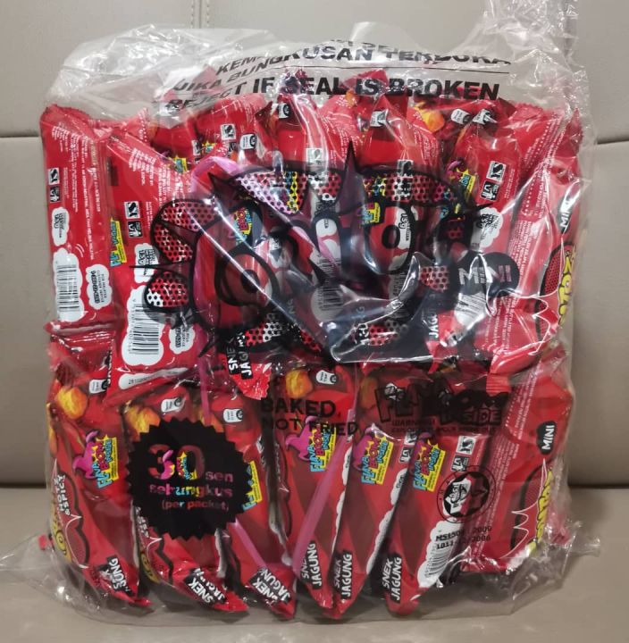 Corntoz Mini Hotz & Spicy 15g x 30 | Lazada