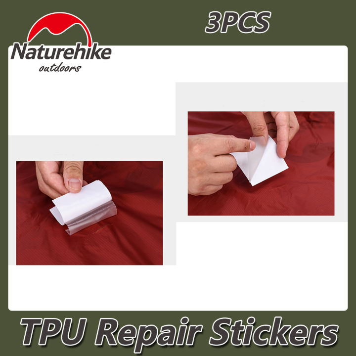Naturehike 3pcs Pack TPU Gear Emergency Repair Waterproof Adhesive ...