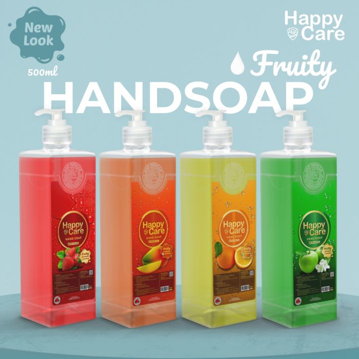 Handsoap Cair Happy Care Sabun Cuci Tangan merk Cap Mawar Formula Anti ...