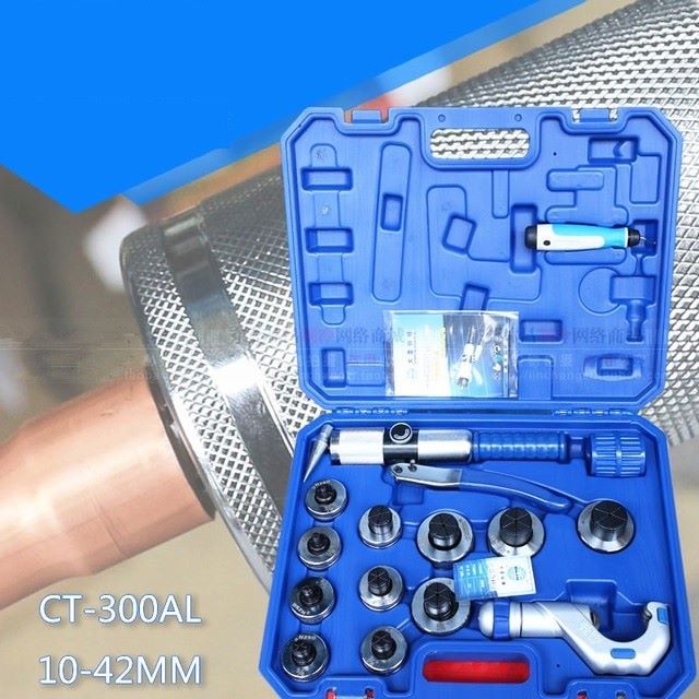 Refrigeration Pipe Flaring Tool Kit Manual Hydraulic Expander CT-300AL ...