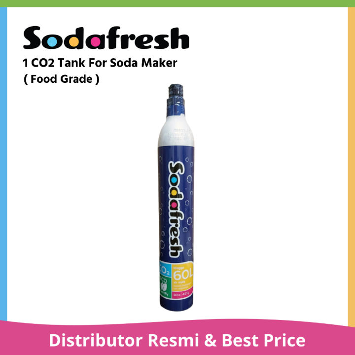 Sodastream Compatible CO2 Tank (Refills Available) for Soda Maker ...