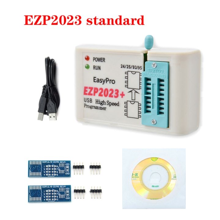 EZP2023 White Programmer EZP2023 Support 24/25/93 EEPROM Bios 25T80 ...
