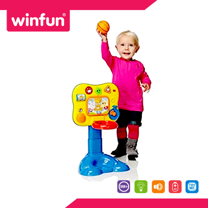 Winfun Baby Basketball Play Center| W000738 Mainan Edukasi Anak Bayi ...