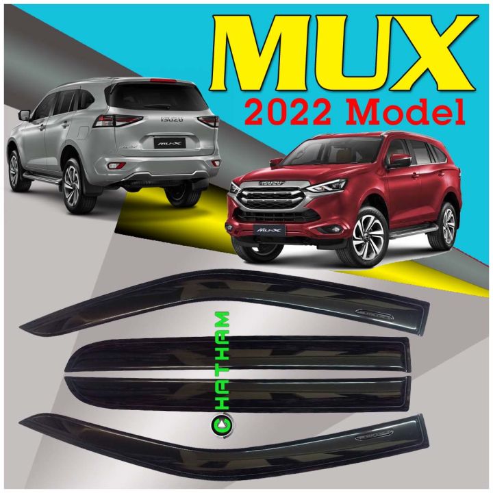 Rain Guard for Isuzu MUX 2022 2023 ( Window Visor ) | Lazada PH