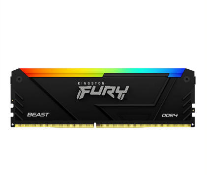 Kingston KF426C16BB/8 8GB DDR4 2666MHz CL16 DIMM FURY Beast Black | 8GB Memory Card | RAM ...