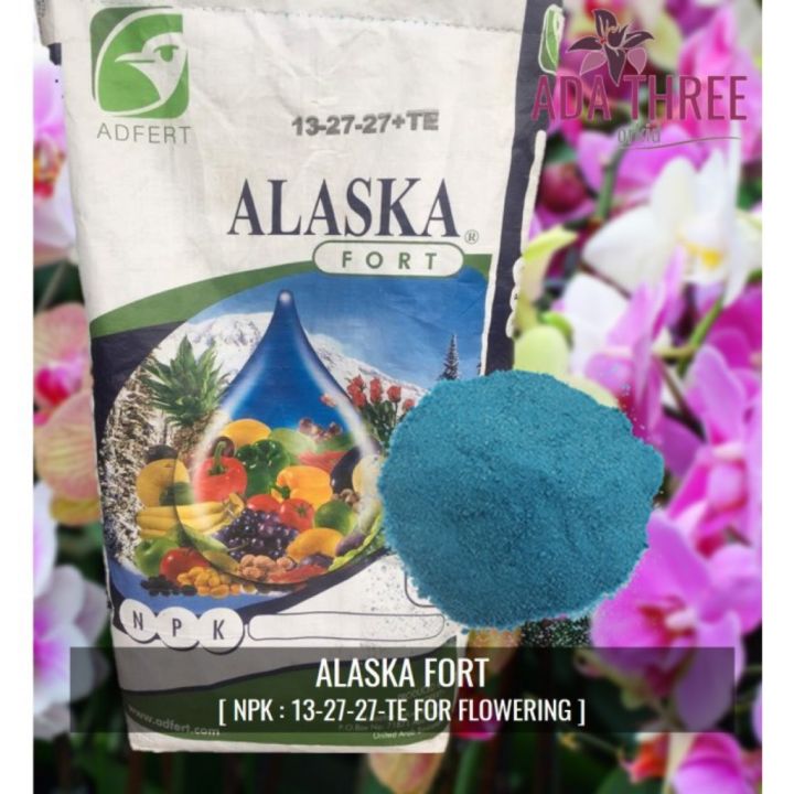 ORCHID WATER SOLUBLE NPK 15-5-30 Compound Alaska Forte FERTILIZER SET ...