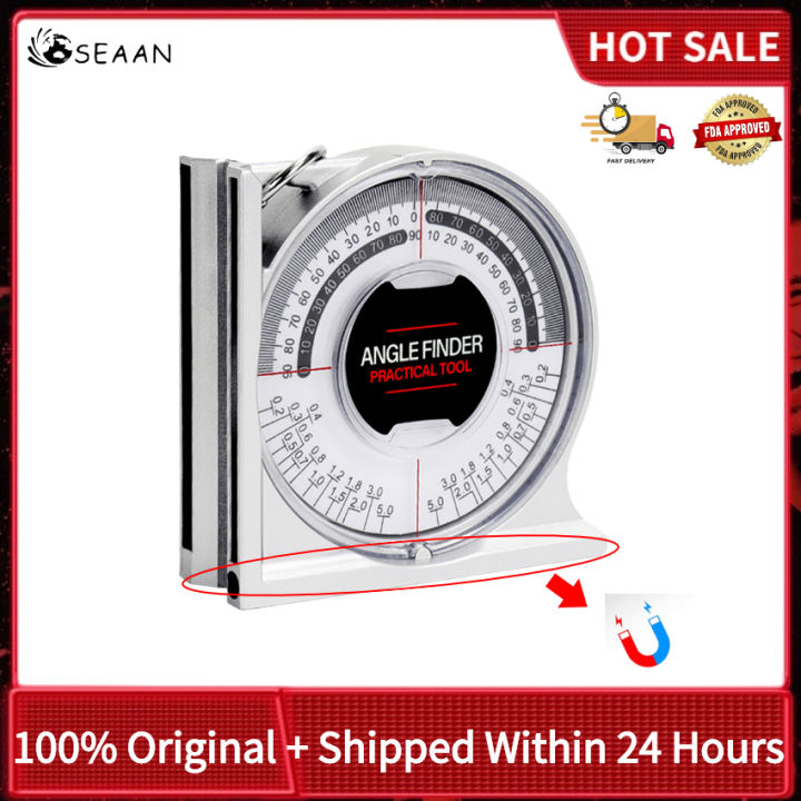 Magnetic Angle Locator Slope Protractor Inclinometer Level Meter ...