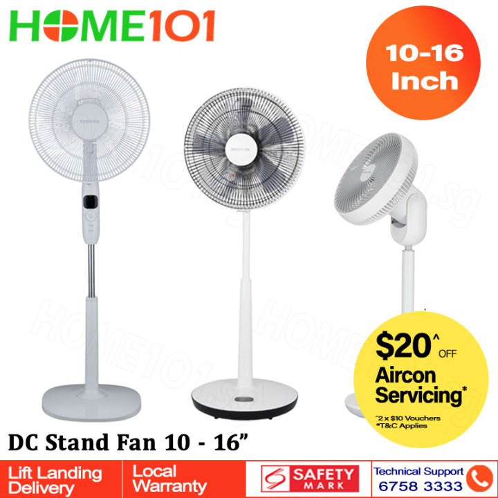 DC Stand Fan 10-16" - F-LSD10(W)SG || MLF3508DR || MHV998R | Lazada ...