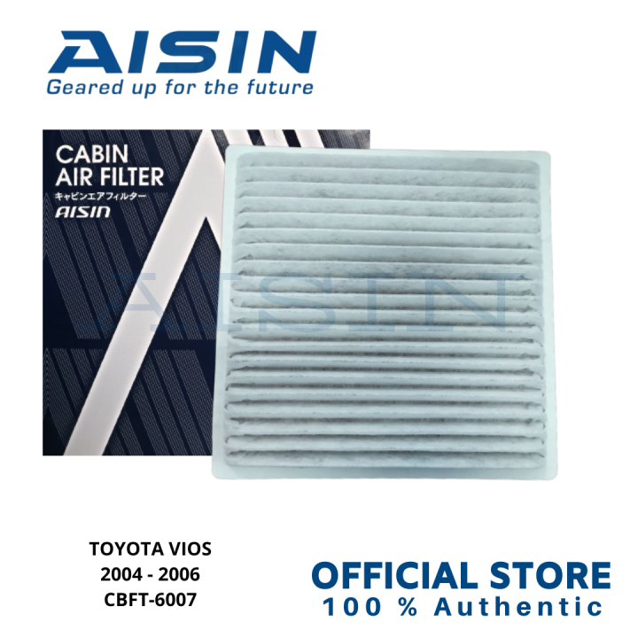 AISIN CABIN FILTER FOR TOYOTA VIOS 2004 - 2006 (CBFT-6007) | Lazada PH