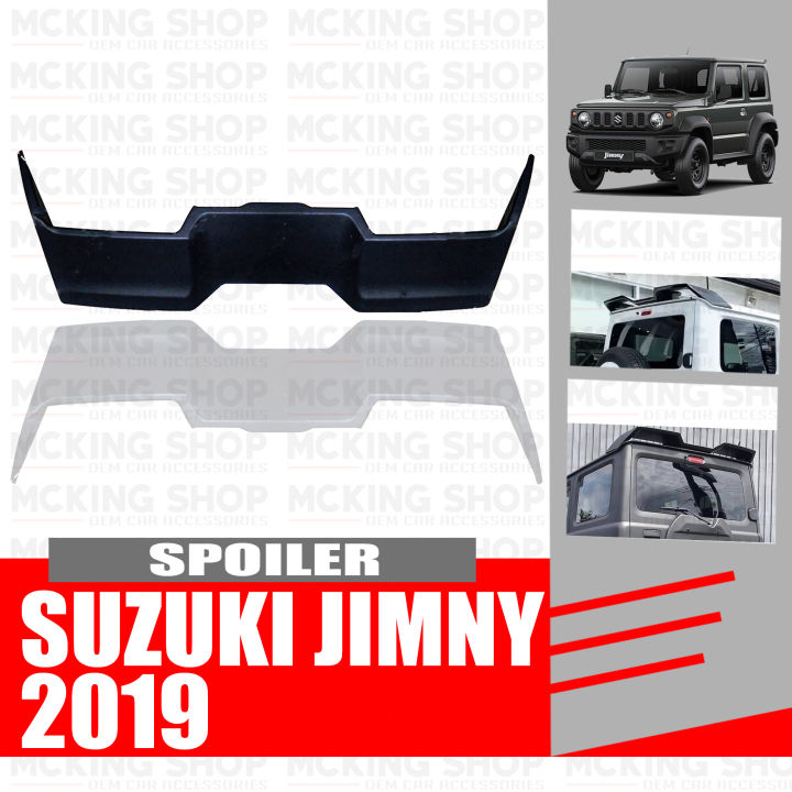 Suzuki Jimny 2019 Rear Trunk Spoiler (Matte Black) | Lazada PH