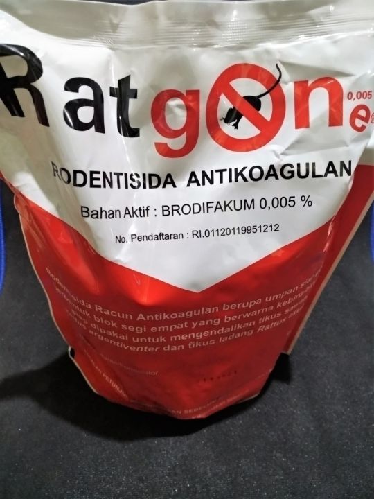 Racun Tikus Ratgon kemasan 1 kg | Lazada Indonesia