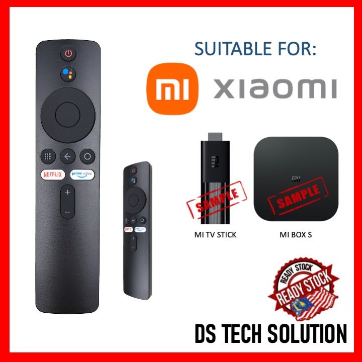 XIAOMI MI TV STICK / MI BOX S Remote Control with Netflix & Voice ...
